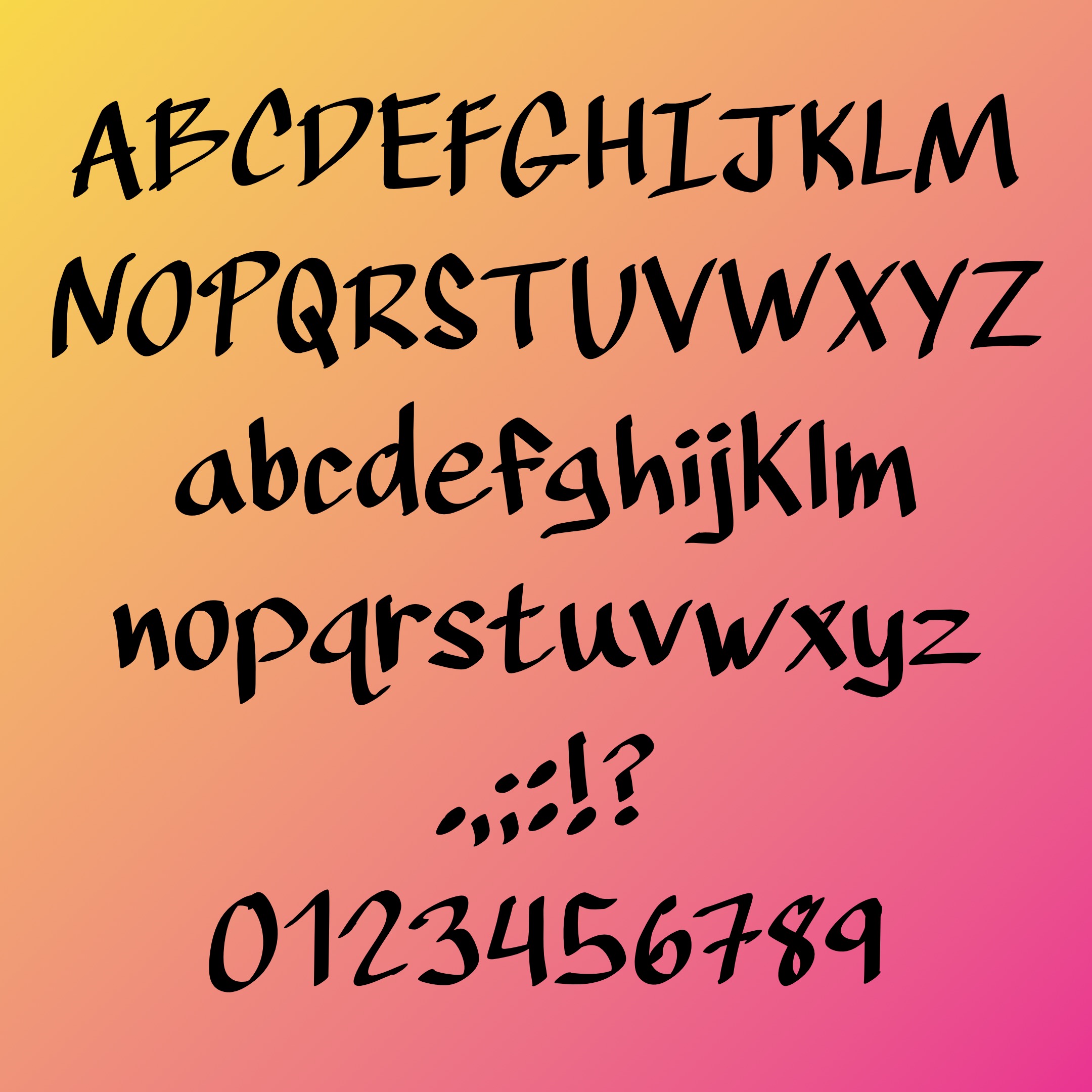 Barking Churro Font – Gilded Forge