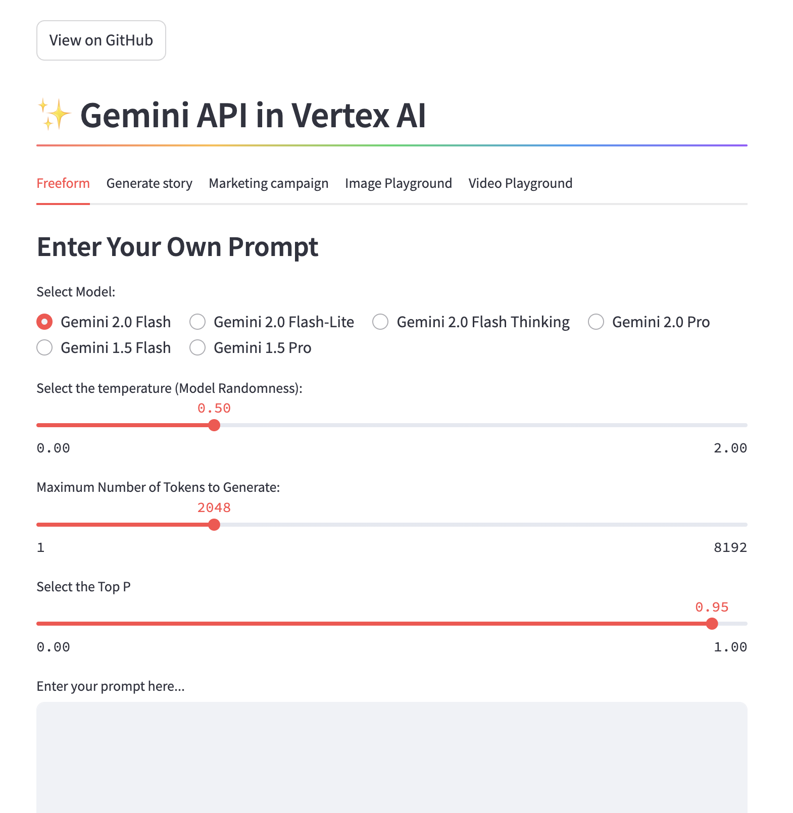 GitHub - calisept/gemini_clone: clone gemini sample app for testing