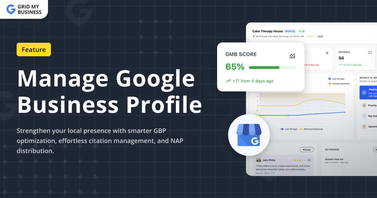 Easy Google Business Profile Management