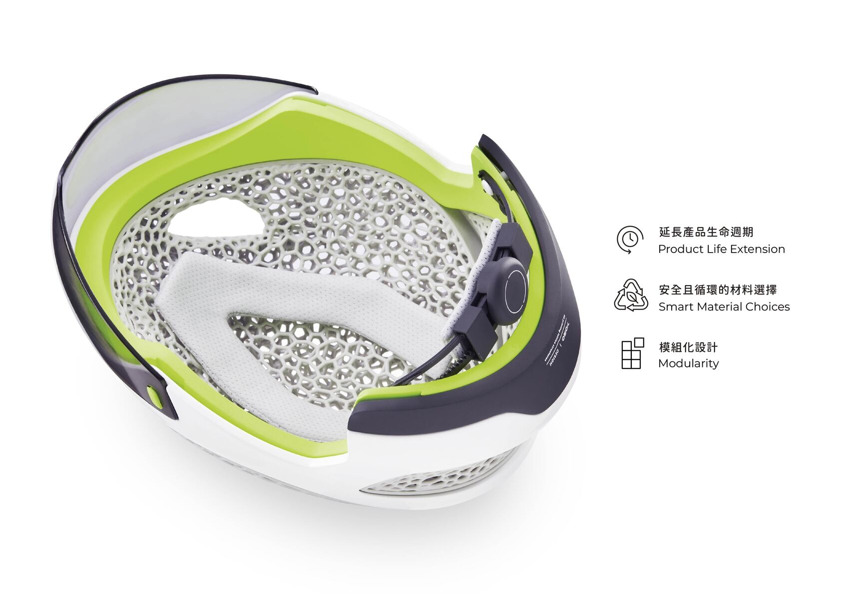 FORO-Customize Fully Recyclable Modular Sport Helmet | Golden Pin ...