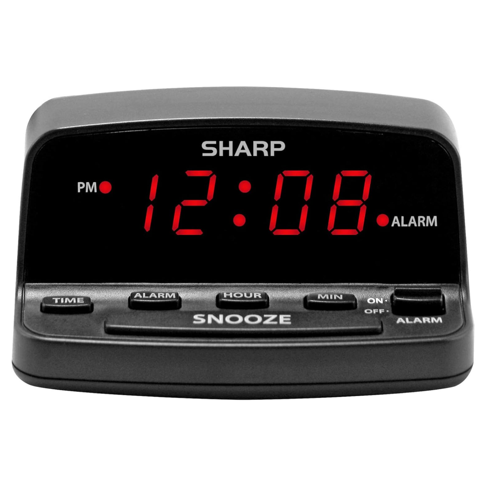 SHARP Digital Alarm Clock: User-Friendly & Stylish - Review