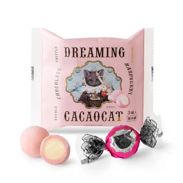 DREAMING CACAOCAT ラズベリー 3個入り チョコレートトリュフ 冷凍 - 仕入れ、卸ならグッズ