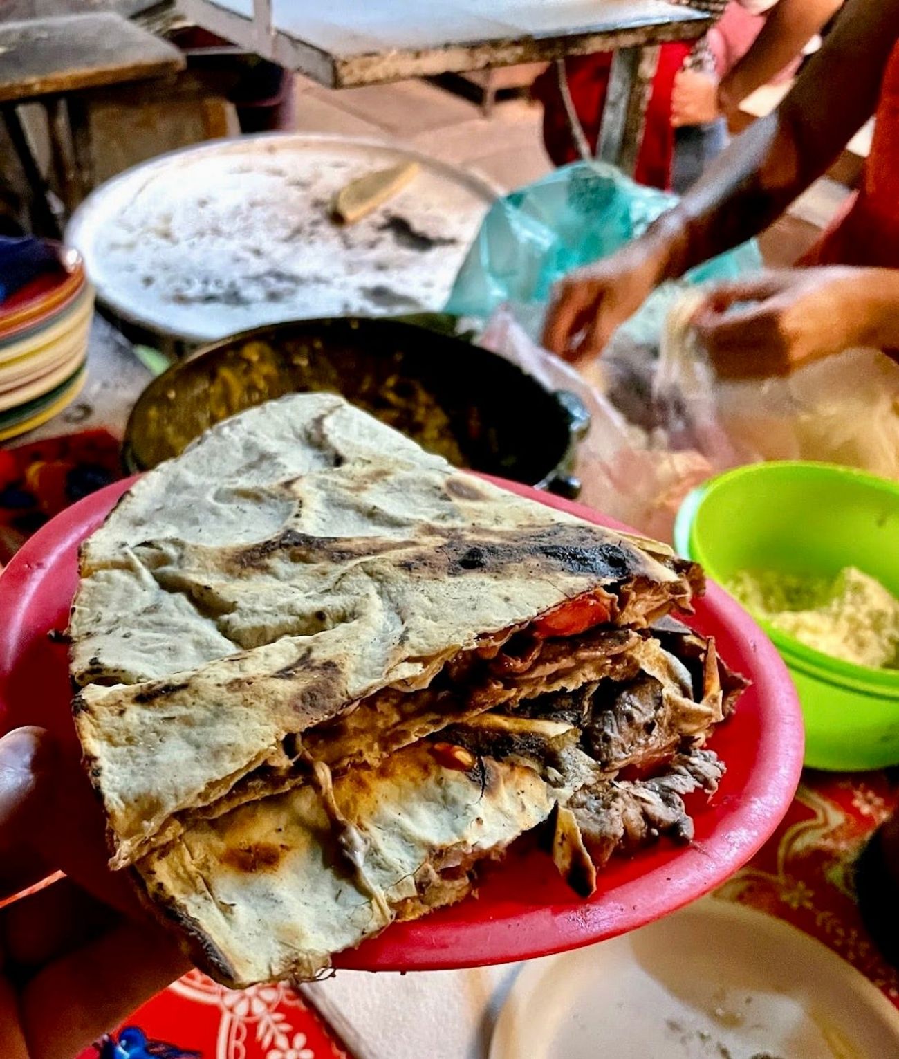 Crispy, Cheesy, Charred: My Midnight Affair with a Tlayuda - Ankita ...