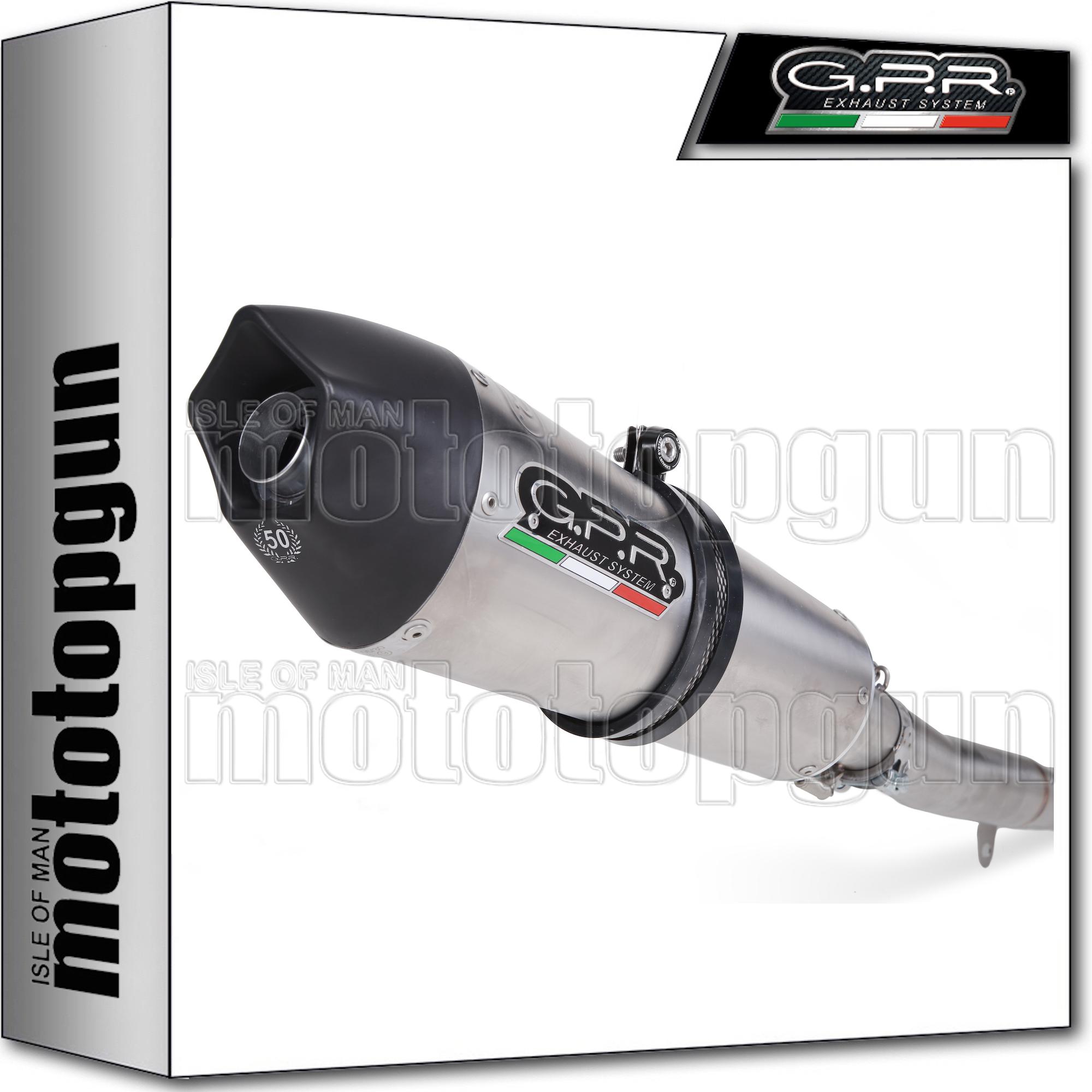 GPR EXHAUST DBK HOM + LINK PIPE GP EVO4 TITANIUM HONDA X-ADV 750 2019 ...