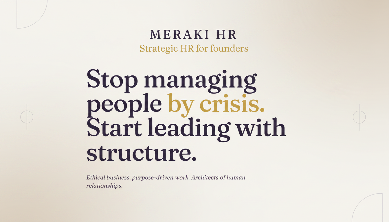 MERAKI HR — Ethical HR across Europe