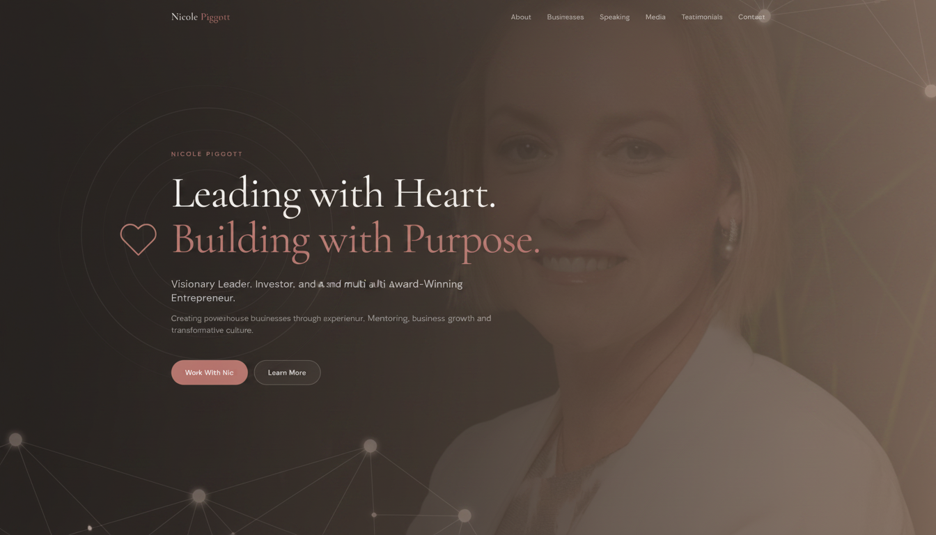 Nicole Piggott — Leading with Heart. Building with Purpose.