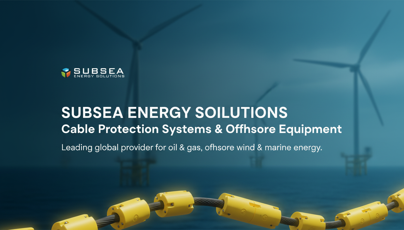 Cable Protection Systems & Offshore Engineering | Subsea Energy Solutions