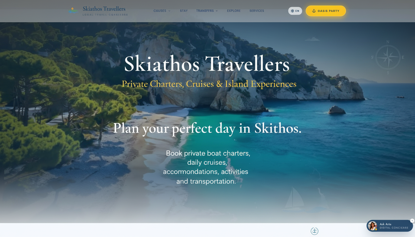 Skiathos Boat Party — Sunset Cruise, DJs & Bar