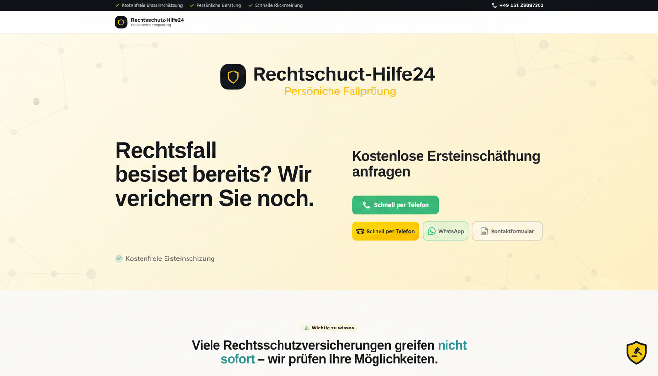 Huk24 Rechtsschutz Ohne Wartezeit