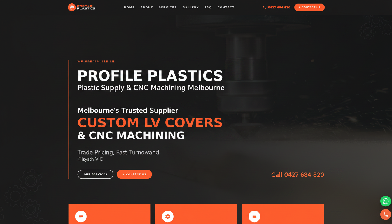 Plastic Fabrication for Construction Melbourne | Profile Plastics