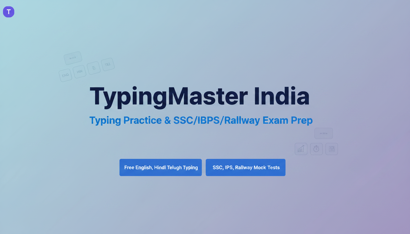 Top Row — W — Typing Lesson 9 | TypingMaster India