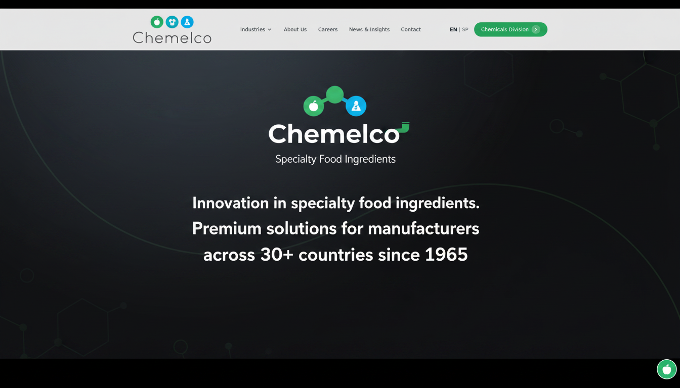 Chemelco | Specialty Food Ingredients