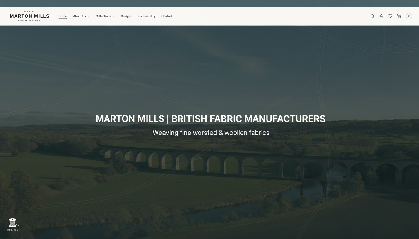 Marton Mills | British Fabric Manufacturers