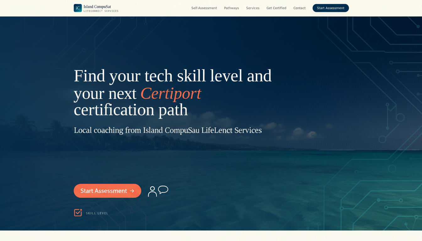 Self-Assessment · Island CompuSat