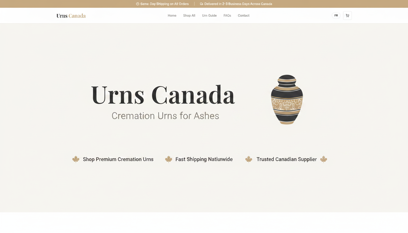 Cremation Urns Canada | Urns for Ashes