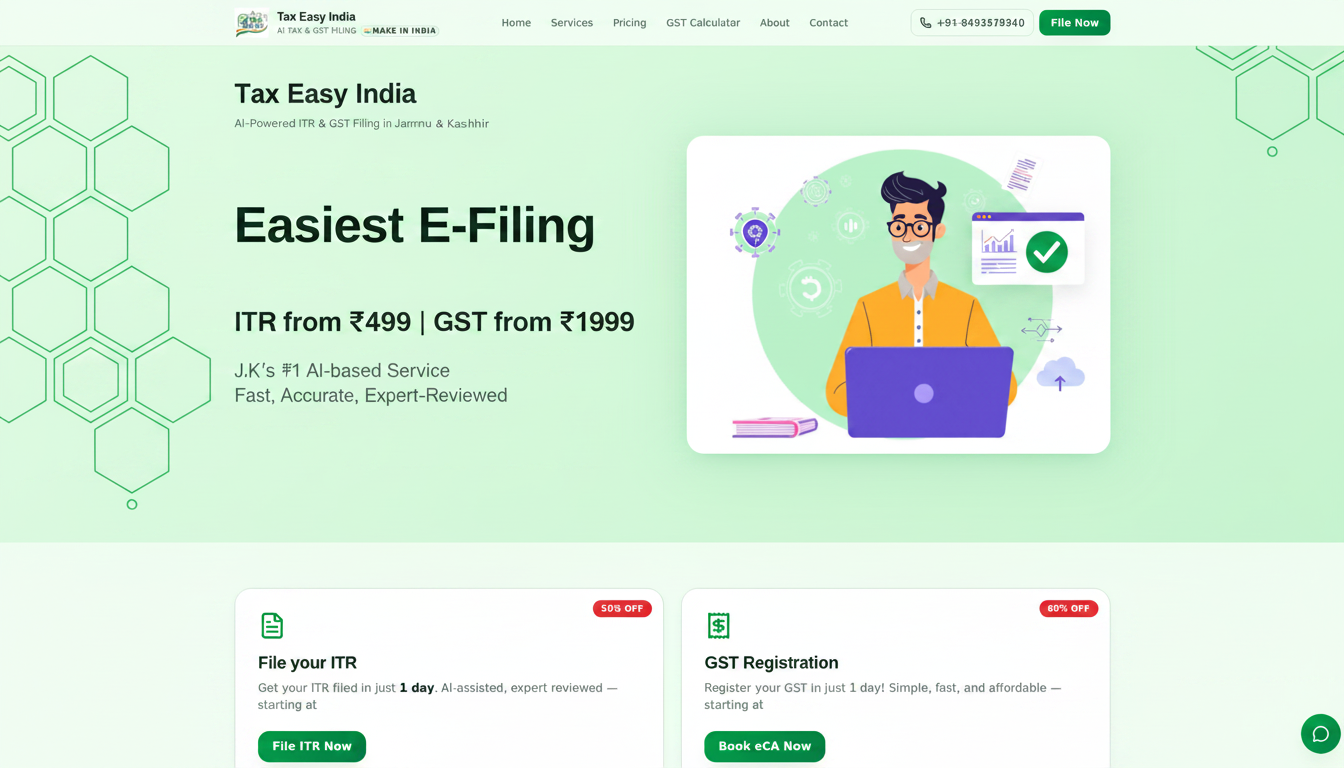 Income Tax Filing for Apple Traders in Kashmir (AY 2026-27) | Tax Easy ...