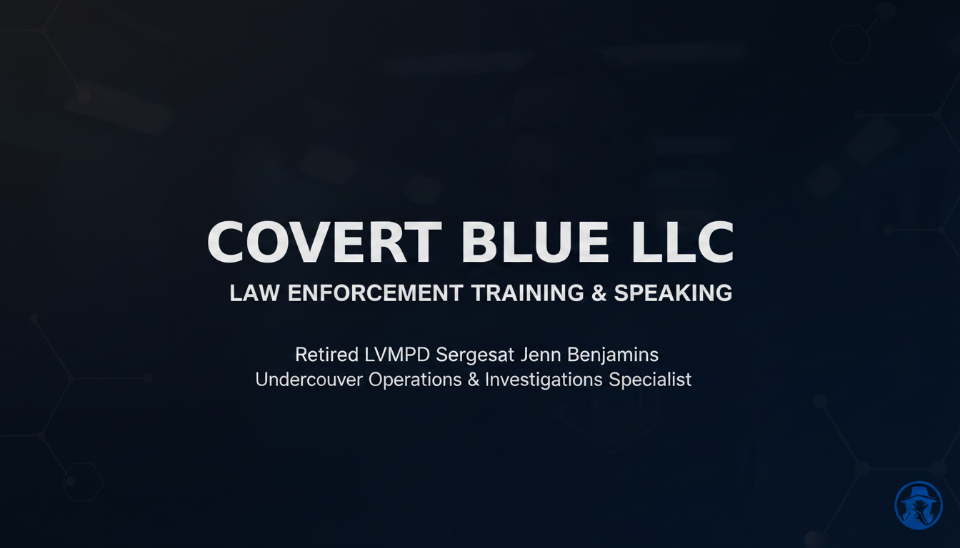 Covert Blue LLC | Law Enforcement Training & Speaking