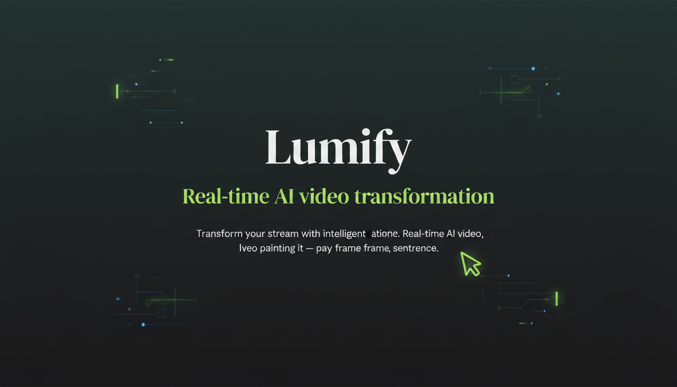 Lumify — Transform your stream with intelligent light