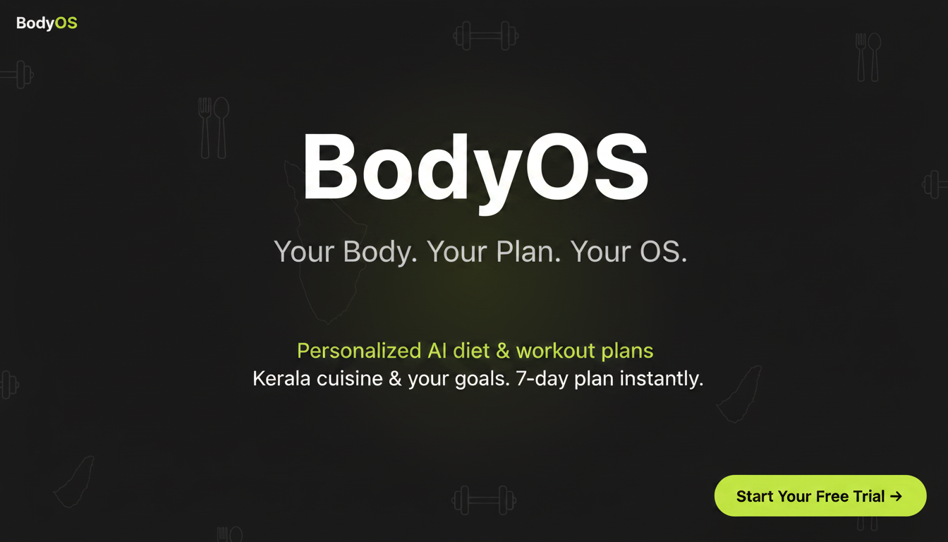 The Kerala Diet for Fat Loss: A Realistic Guide — BodyOS Blog