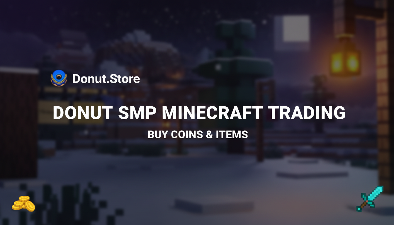 Donut Store | Donut SMP Minecraft Trading – Buy Coins & Item