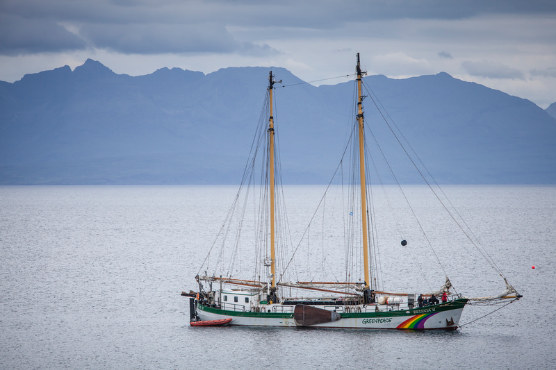 Artist Mandy Barker onboard Beluga II | Greenpeace UK