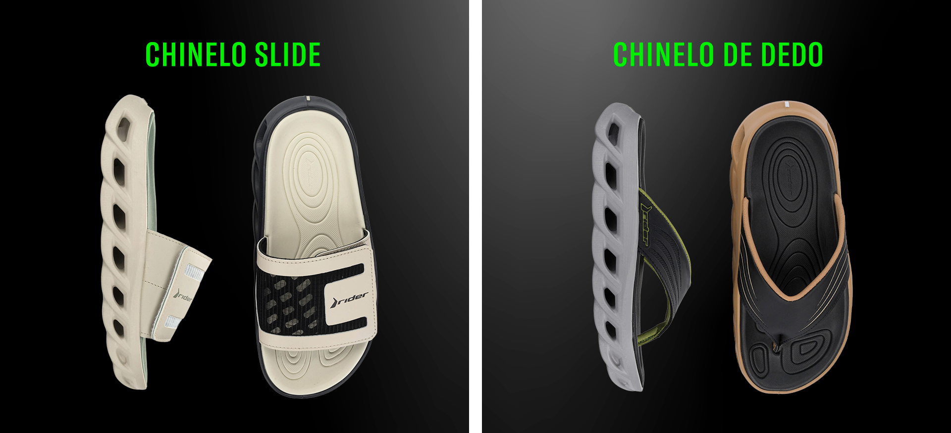 Chinelo Slide R Power Rider