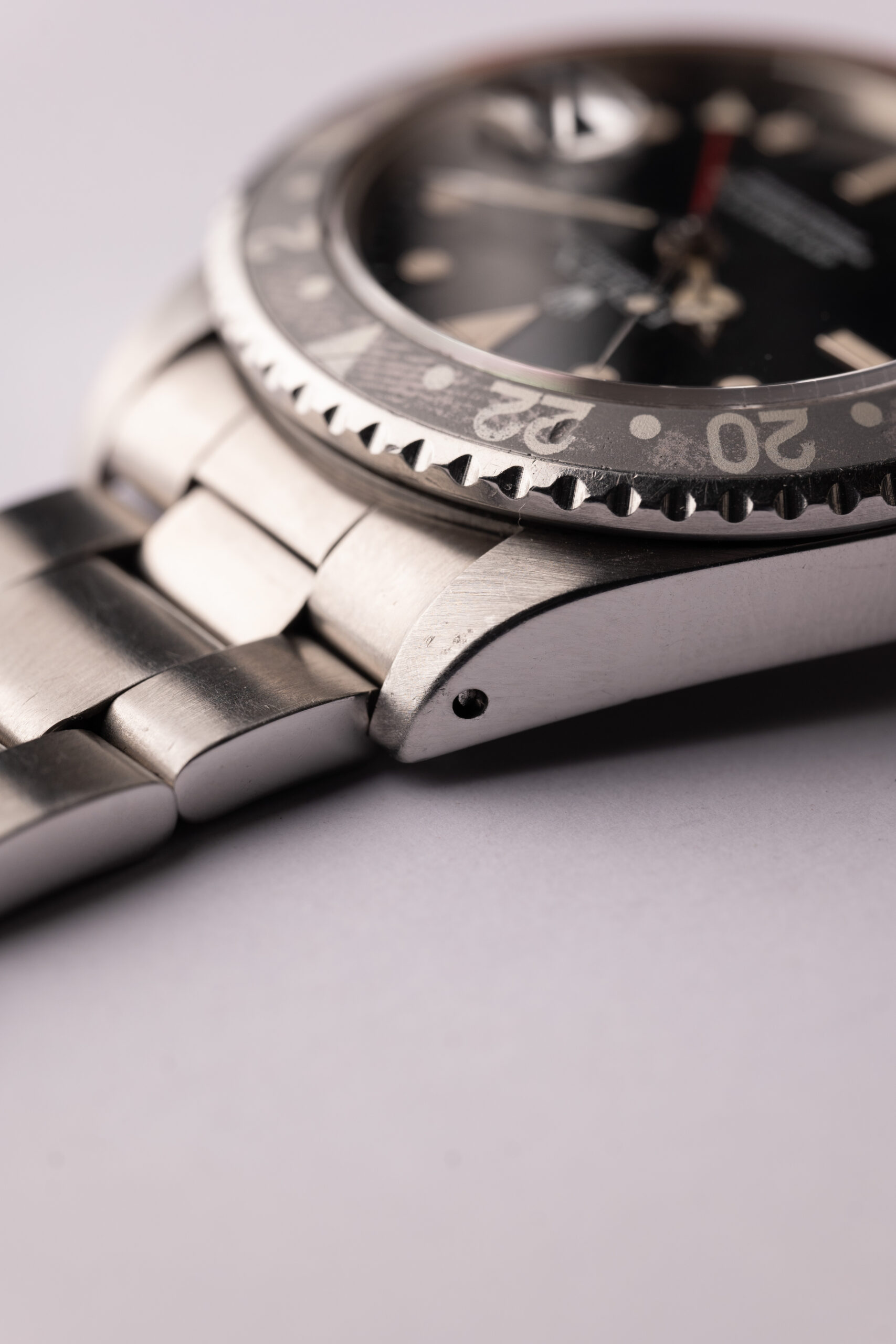 1985 Rolex 16760 Fat Lady Faded Coke GMT | Grey and Patina