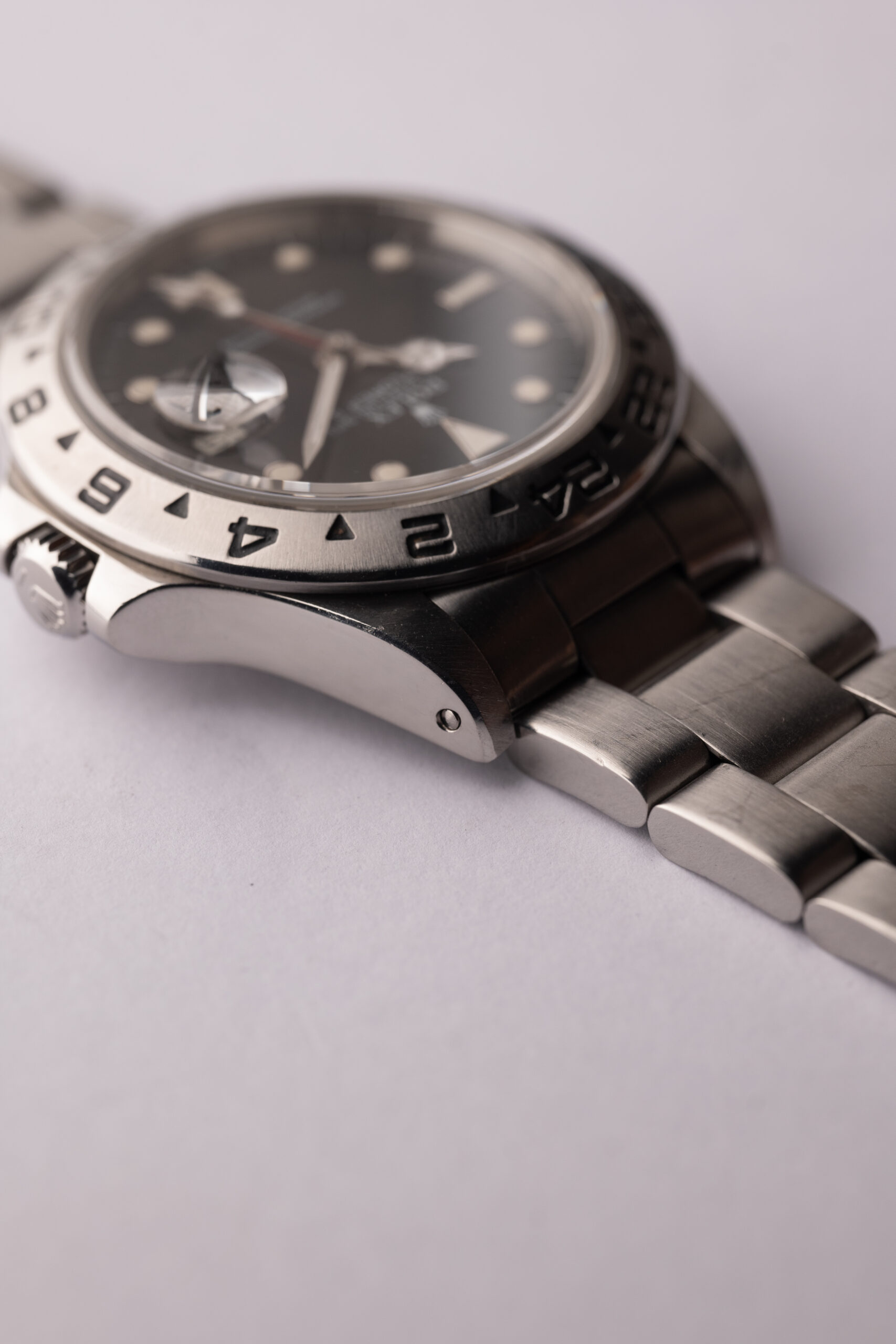 1987 Rolex 16550 Explorer II | Grey and Patina