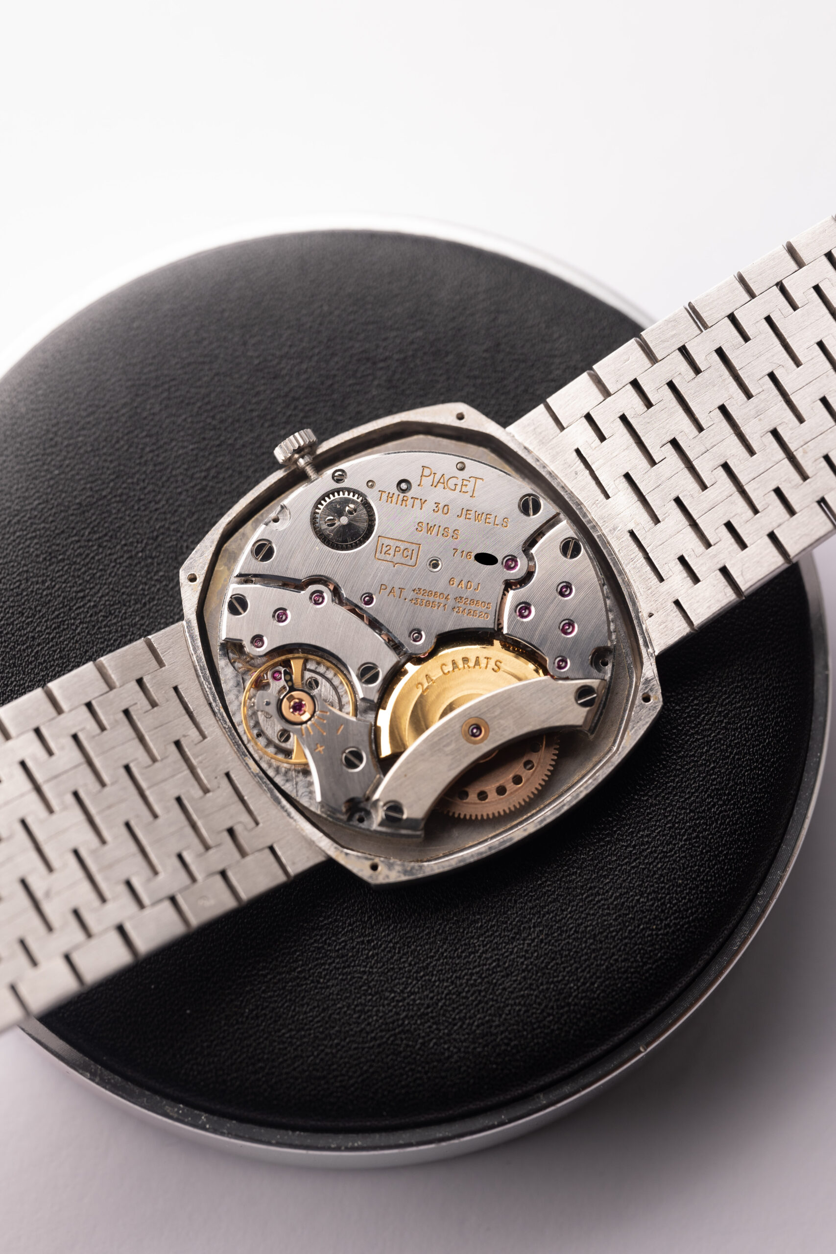 Piaget 13431A6 White Gold "TV" | Grey and Patina