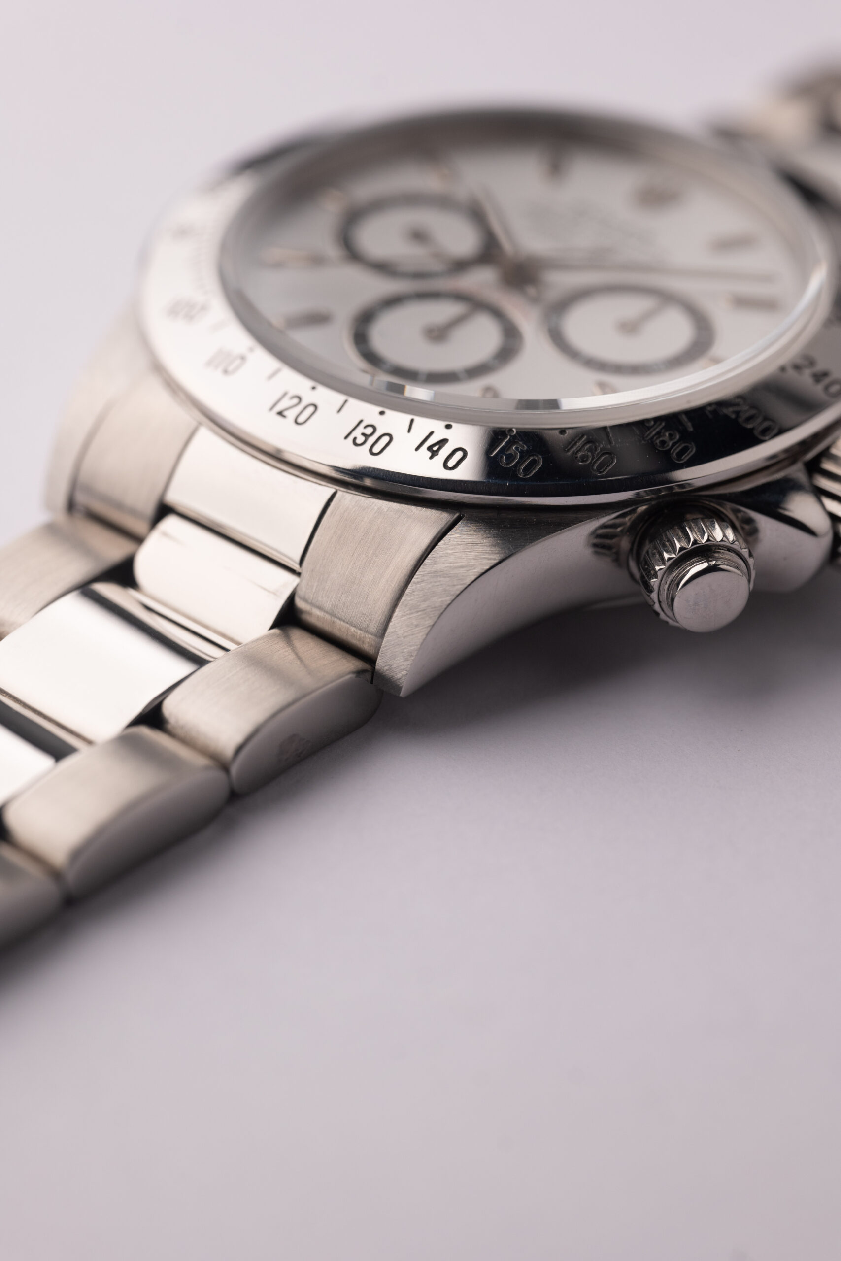 1993 Rolex 16250 White "Inverted Six" Zenith Daytona | Grey and Patina