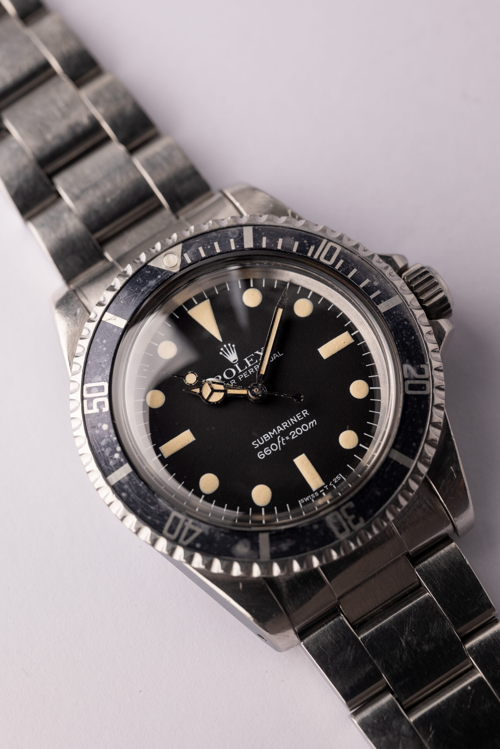 1982 Rolex 5513 Ghost Maxi 4 Submariner | Grey and Patina