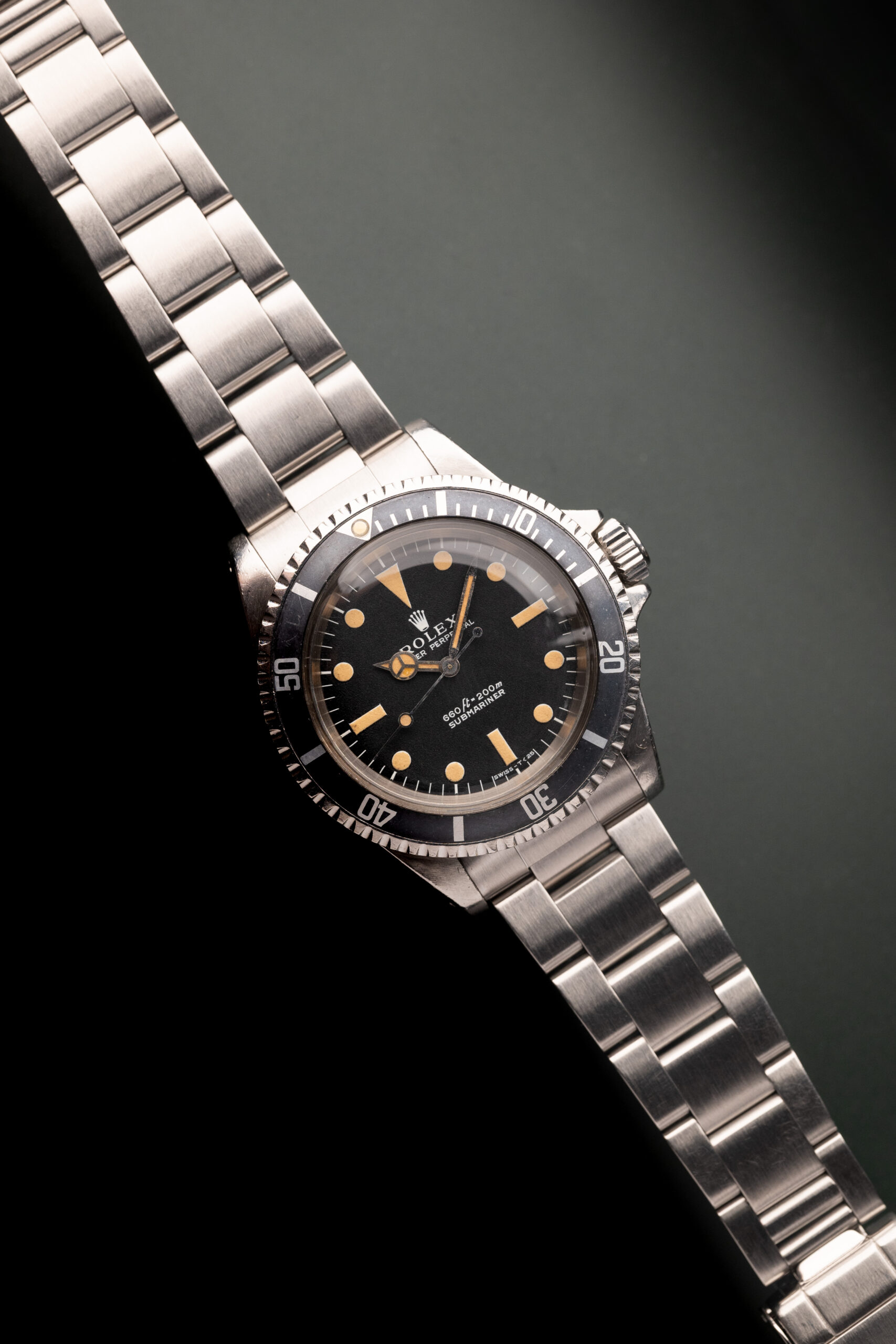1970 Rolex 5513 Submariner | Grey and Patina