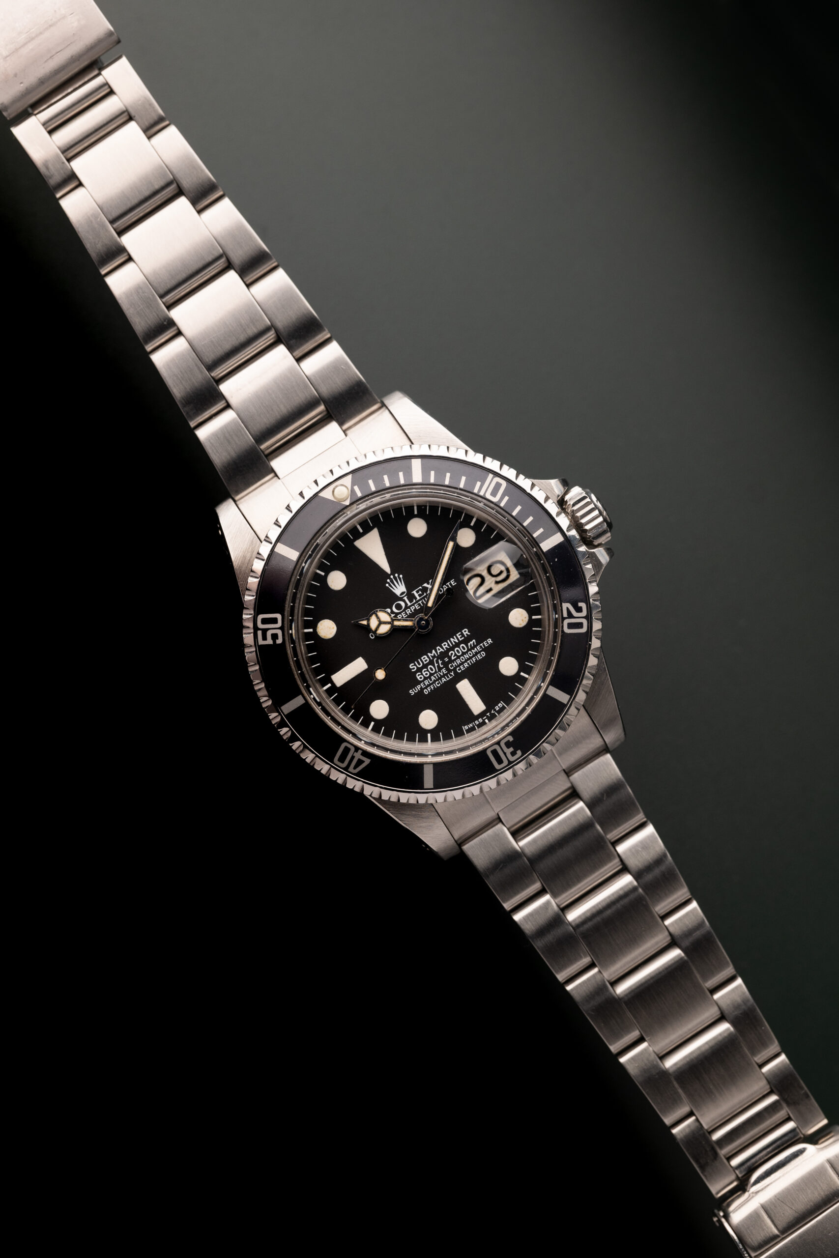 1977 Rolex 1680 Submariner | Grey and Patina