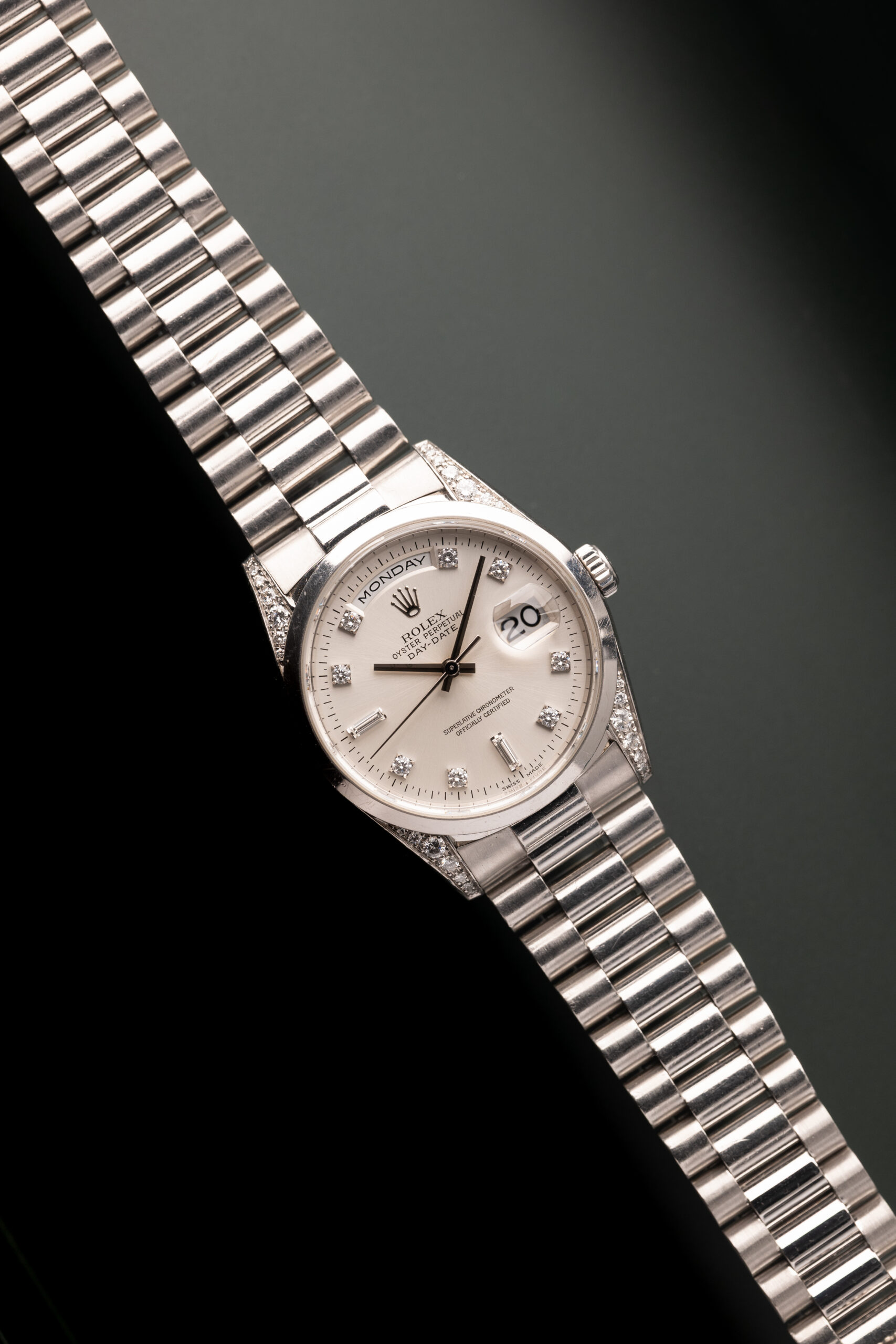 Shop By Brand Platinum Rolex Datejust | Grey and Patina