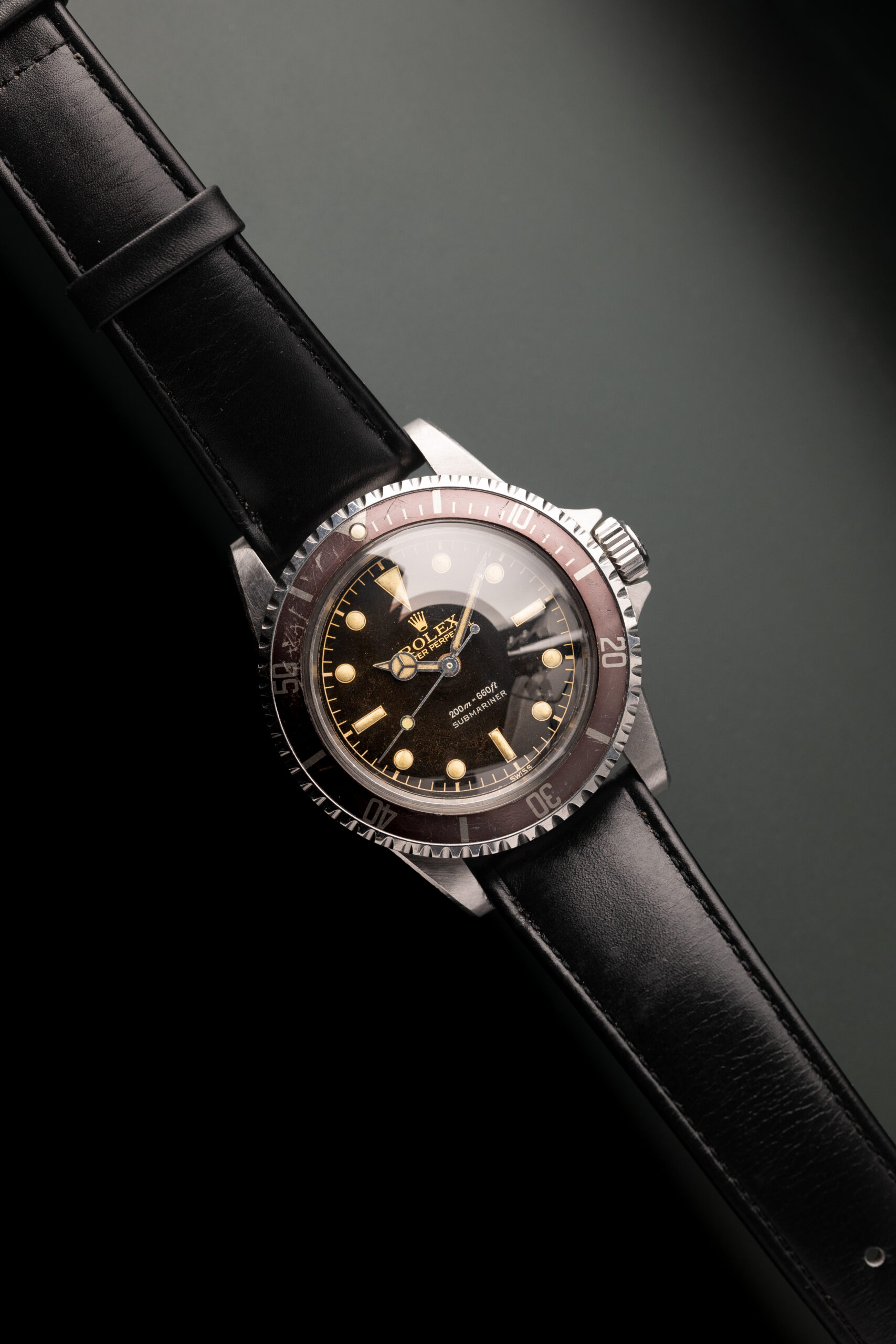 Shop By Brand 1971 Rolex Red Letter Submariner For Sale | Grey and Patina