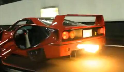 Video Of The Day: Ferrari F40 Spits Flames - GTspirit