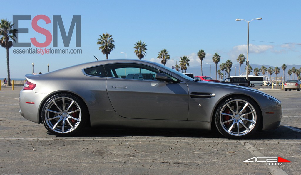 Aston Martin V8 Vantage on Ace Convex Wheels - GTspirit
