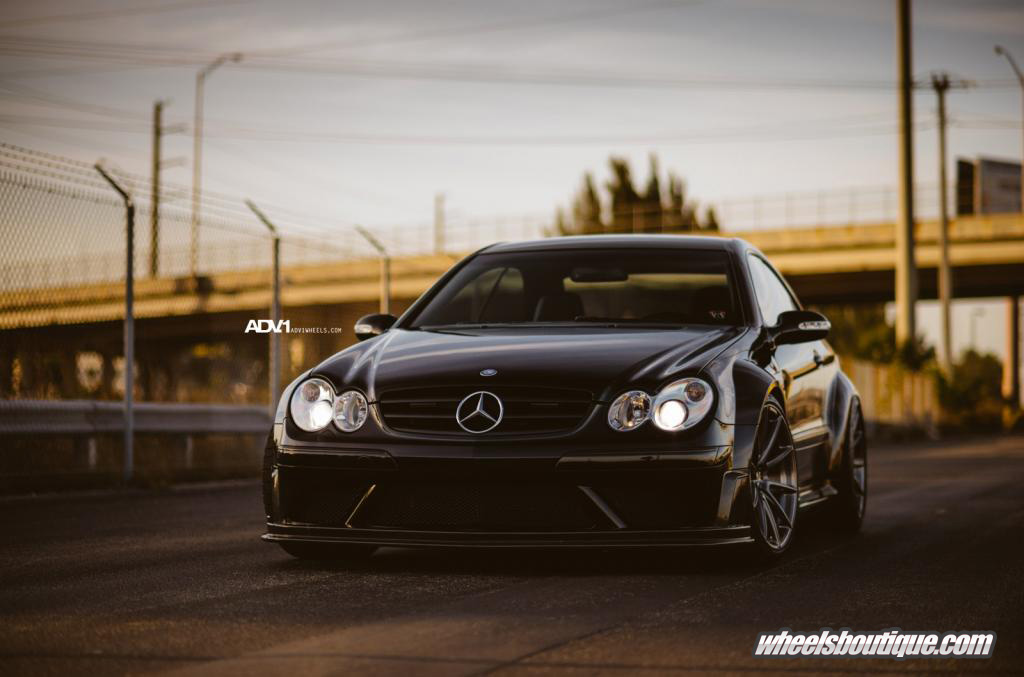 Mercedes-Benz CLK63 AMG Black Series on ADV.1 Wheels - GTspirit