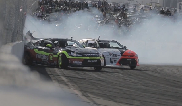 Video: Ryan Tuerck Crashes Scion FRS Formula Drift Long Beach - GTspirit