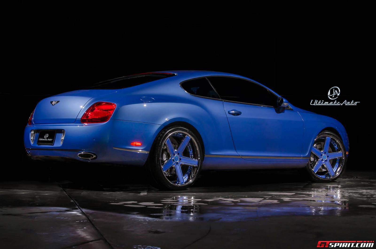 Azure Blue Bentley Continental GT by Ultimate Auto - GTspirit