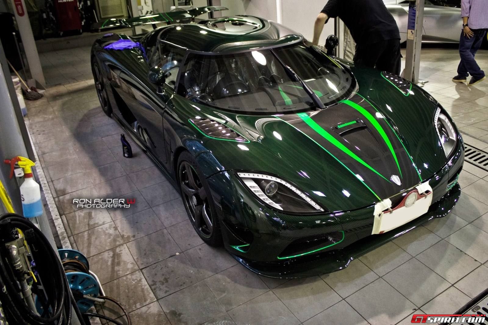 Stunning Green Carbon Koenigsegg Agera S in Hong Kong - GTspirit
