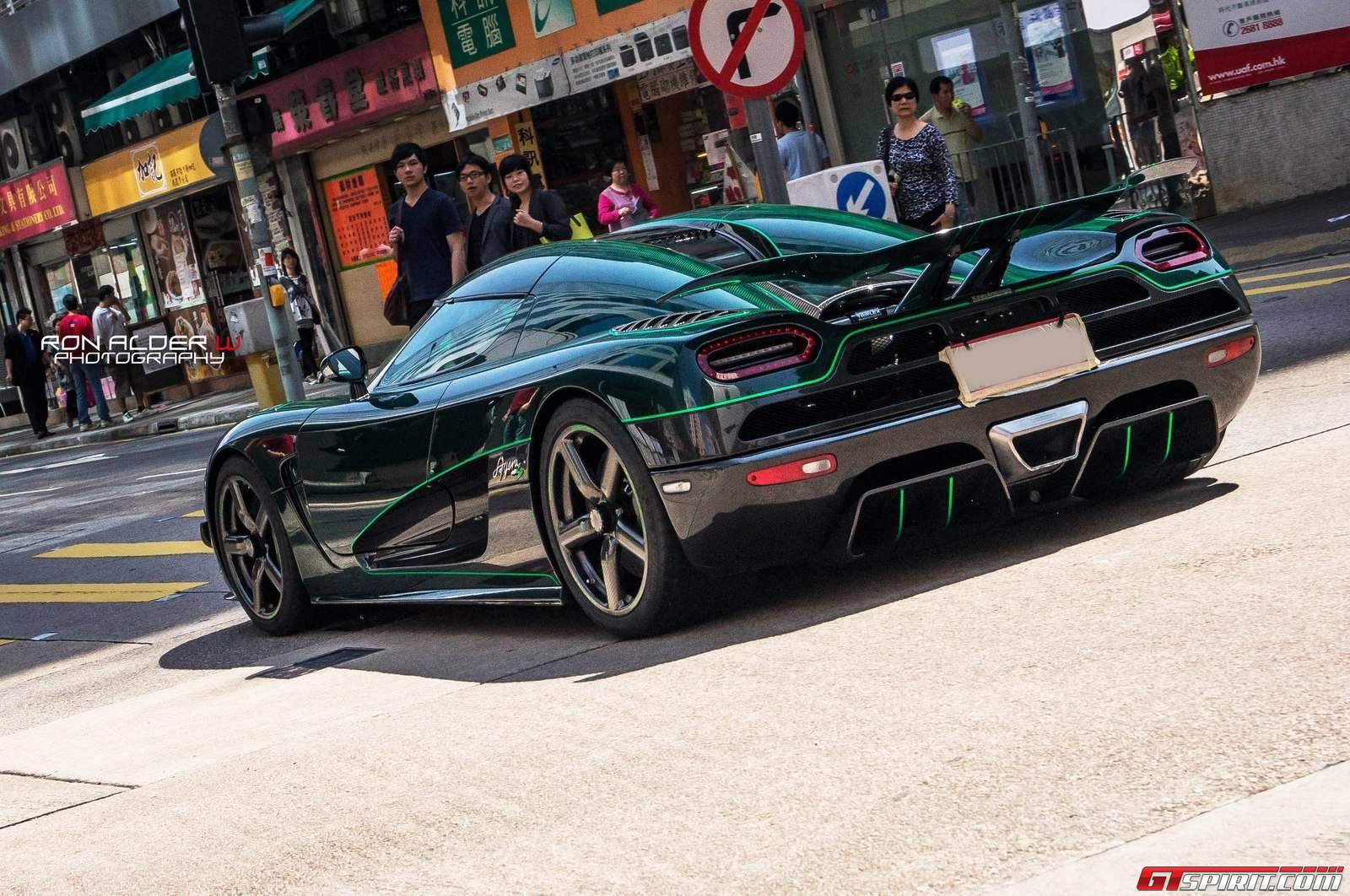 Stunning Green Carbon Koenigsegg Agera S in Hong Kong - GTspirit