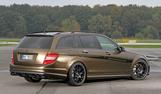 Official: Matt Gold Mercedes-Benz C63 AMG by SR-Performance - GTspirit