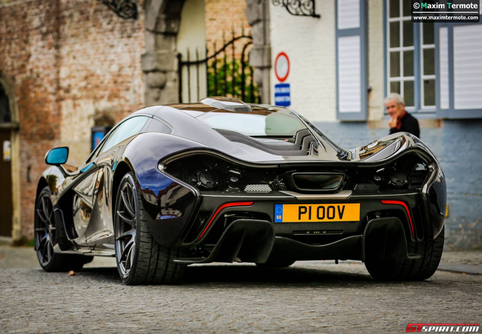 McLaren P1 in Bruges, Belgium With Top Gear - GTspirit