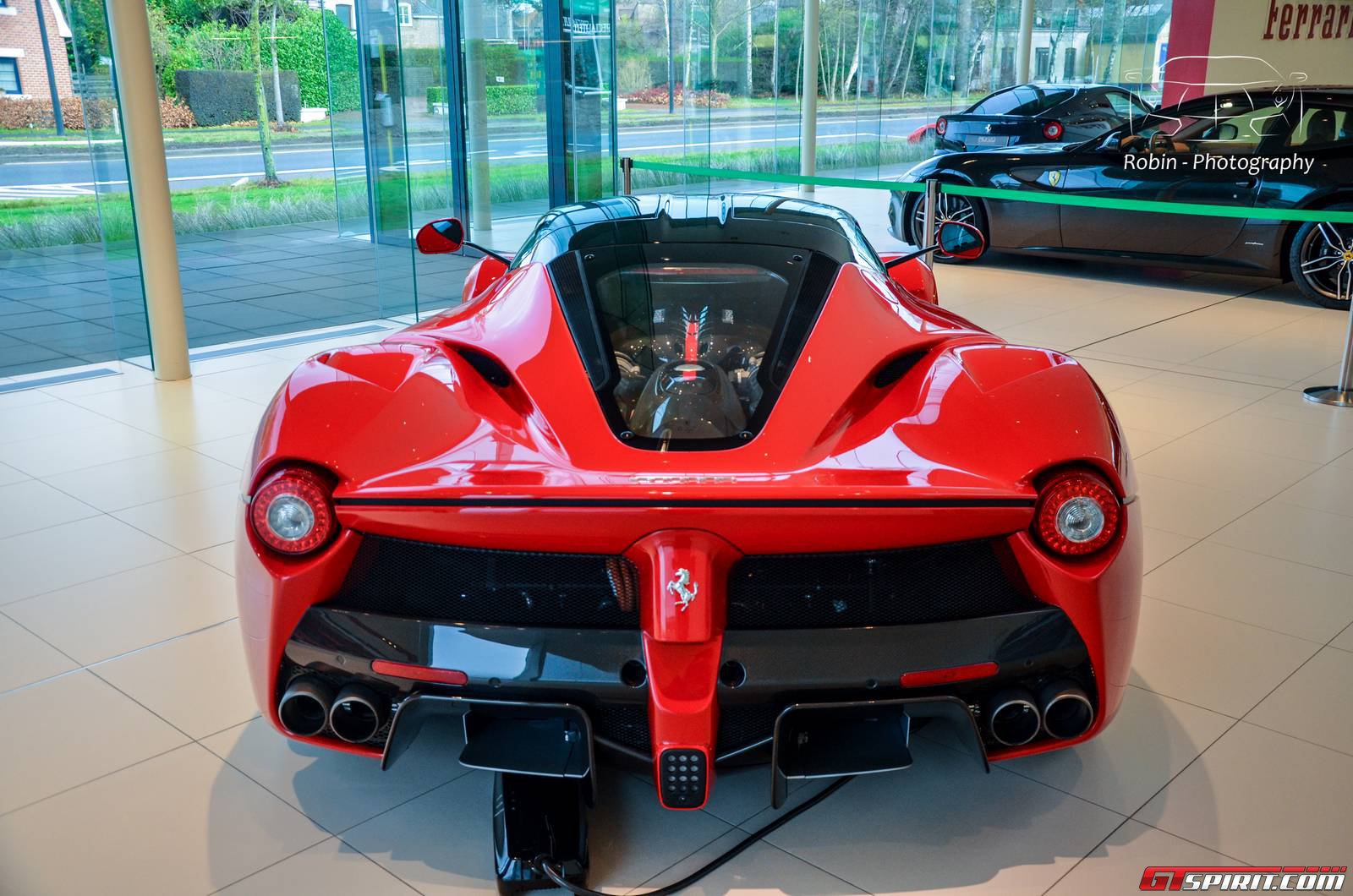 First Ferrari LaFerrari Arrives in Belgium - GTspirit