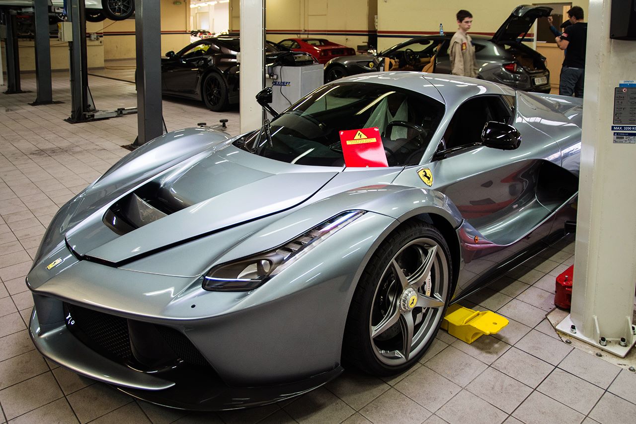 Grey LaFerrari Arrives in Switzerland - GTspirit