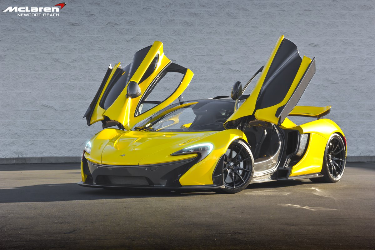 Gallery: Acid Yellow McLaren P1 - GTspirit