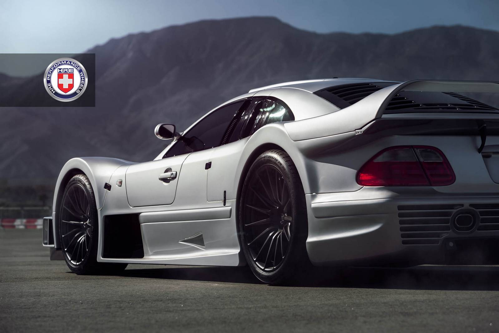 Stunning Mercedes-Benz CLK GTR with Satin Black HRE Wheels - GTspirit
