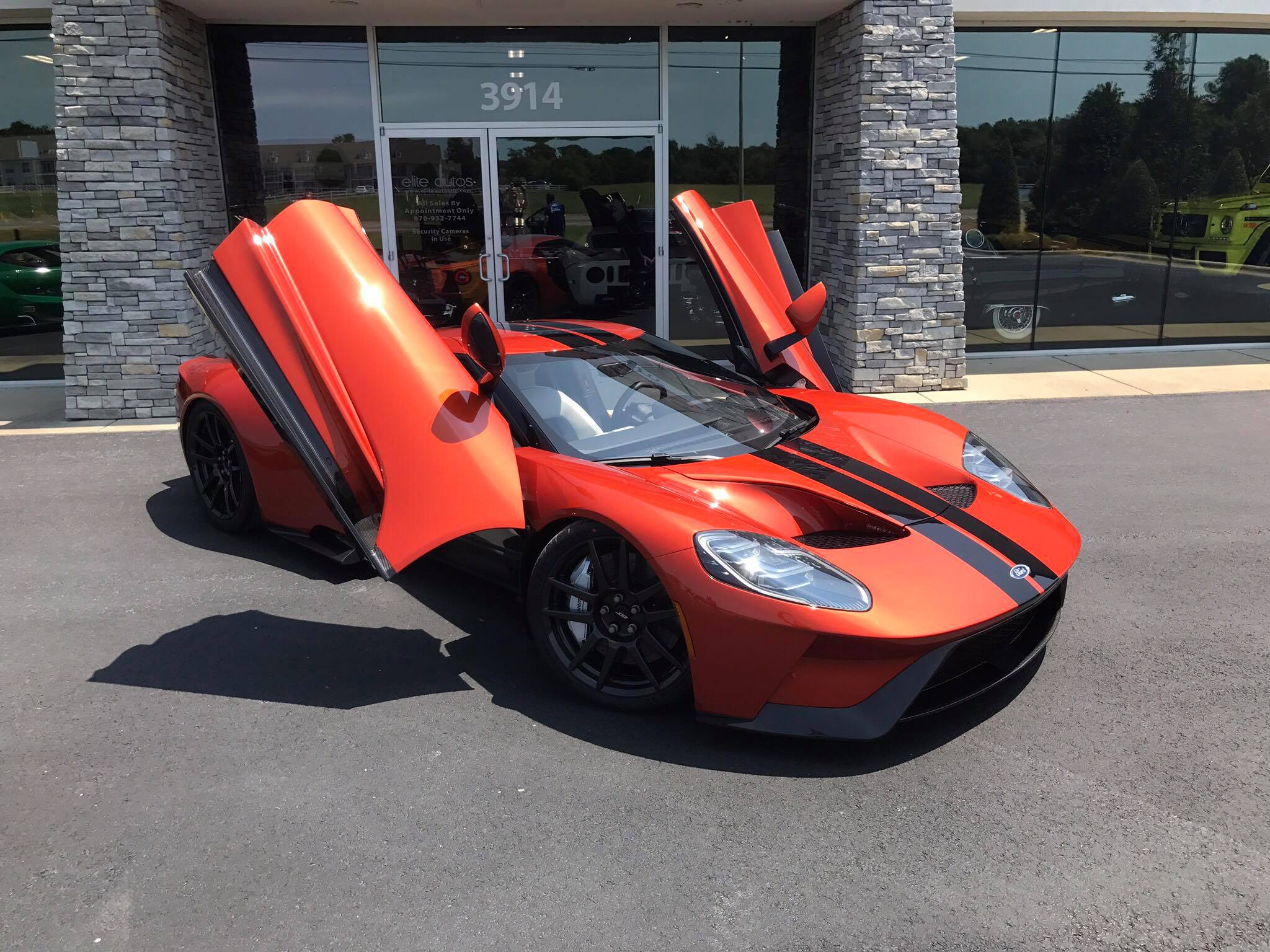 Two Unique 2017 Ford GTs Delivered - Beryllium Orange & Atlas Green ...