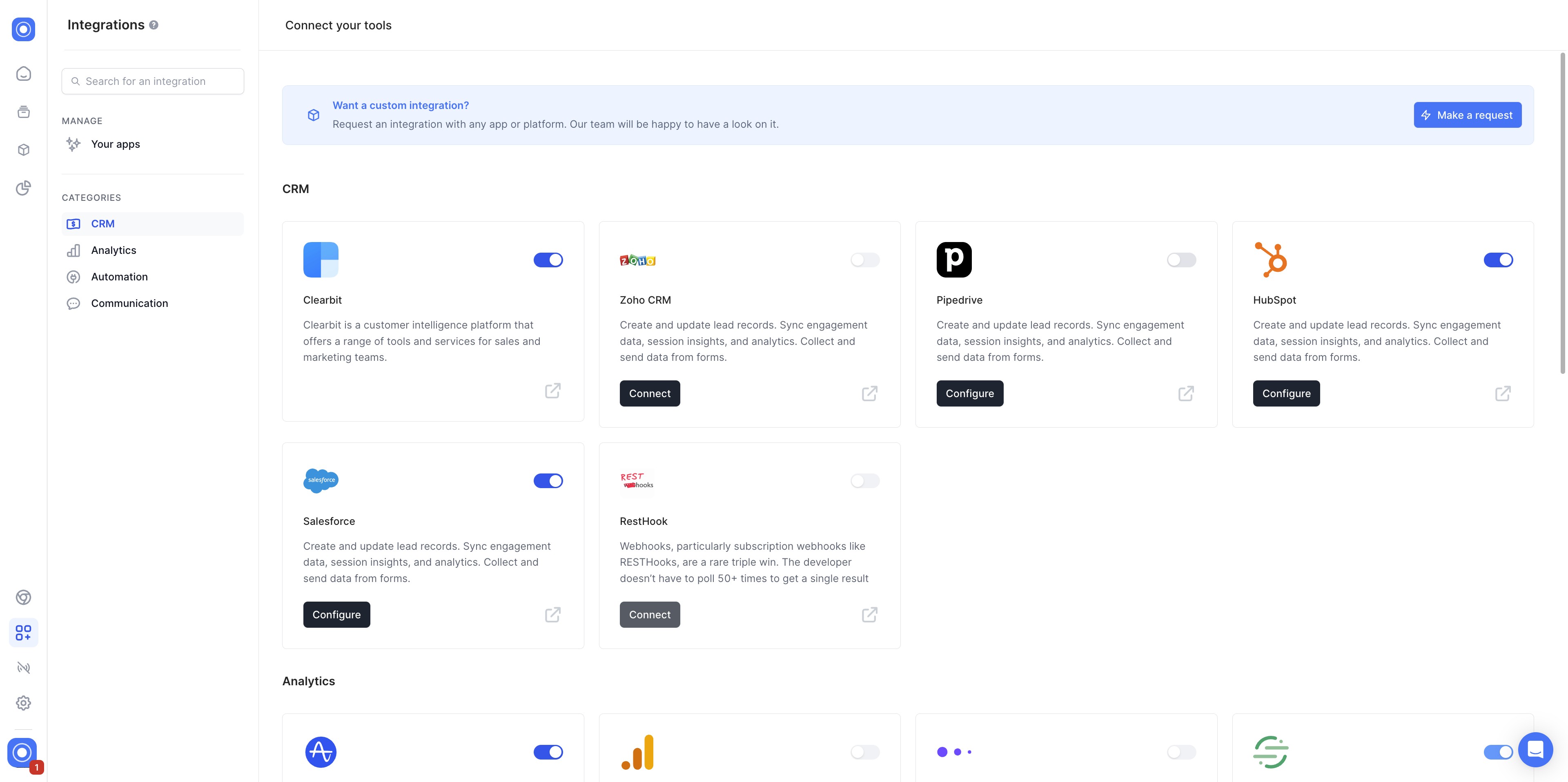 Zoho integration - Guideflow